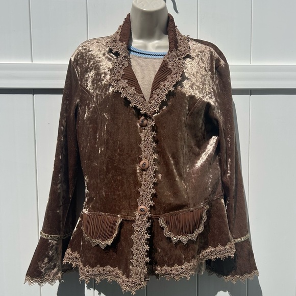 Pretty Angel | Jackets & Coats | Pretty Angel Jacket Fairycore Ruffle ...